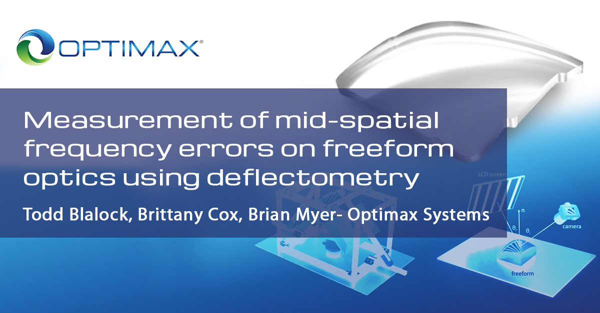 Measurement of mid-spatial frequency errors on freeform optics using deflectometry